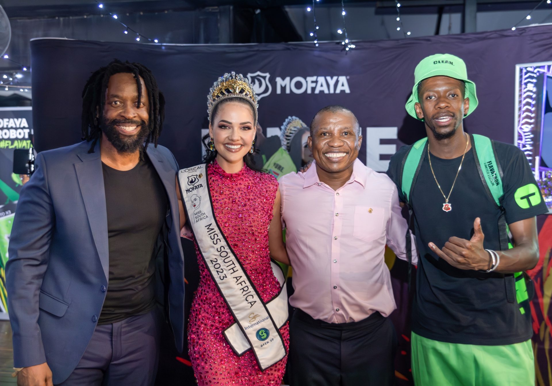 MISS SOUTH AFRICA NATASHA JOUBERT JOIN FORCES WITH ROBOT BOII TO LAUNCH ...